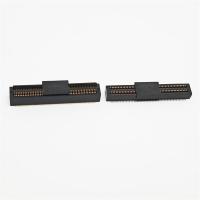 China Double Slot 0.8 Pitch btb Board-to-Board Connector 80Pin Male Female Block Height 6.5mmH SMD Terminal Gold Plated for sale