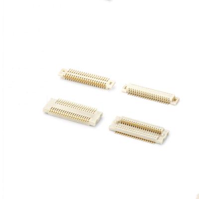 China 0.5 Pitch Single Slot Board-to-Board Connector Hapco 1.5H2.0H2.5H Replacement for AXK Series 10~80p Male Female Block for sale
