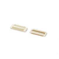 China 0.5 Pitch Single Slot Board-to-Board Connector Hapco 1.5H2.0H2.5H Replacement for AXK Series 10~80p Male Female Block for sale
