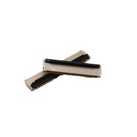 China FPC/FFC connector 0.3MM pitch front plug rear lock soft row socket height 1.0MM 9/13/41/71P for sale