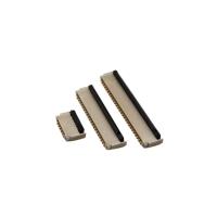 China FPC/FFC connector 0.5MM pitch front insertion rear locking soft row socket height 1.0MM 4/12/30/50P for sale