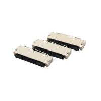 China FPC/FFC Connector 0.5MM Pitch 0520 Flip Flop Lower Connection Flexible Row Socket Height 2.0MM4-12-60P for sale