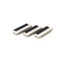 China FPC/FFC Connector 0.5MM Pitch 0520 Flip Flop Lower Connection Flexible Row Socket Height 2.0MM4-12-60P for sale