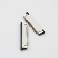 China 1.0mm Pitch 2.5H Pull Down 6P 10P 12P 24P 30P Pull Up FPC Connectors for sale