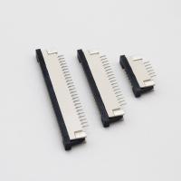 China 1.0mm Pitch 2.5H Pull Down 6P 10P 12P 24P 30P Pull Up FPC Connectors for sale