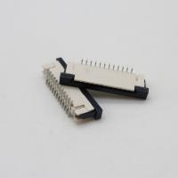 China FPC Connector 1.0 Pitch Vertical Positive Pin Standing Paste 4~40Ppin Pull-out FPC Holder for sale