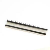 China 2.54 Pitch Single Double Row Pin Connector 180/90 Degree Vertical Horizontal Pogopin Socket Spring Thimble for PCB Application for sale