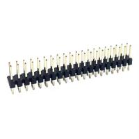 China Double Row 2.0mm Pitch Straight Pin Header 2*3/4/5/6/7/8/16/10/2 0~40P Socket Connector for PCB & Board to Board Applications for sale