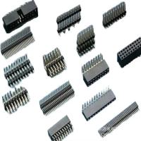 China Manufacturer's 90 Degree Bent Pin Header Female Header1.0~1.27~2.54 Pitch Single Row Double Board Board Mezzanine Connectors for sale