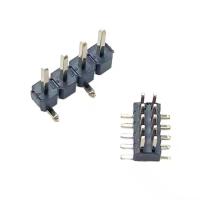 China Single Row 2.54mm Pitch Straight Pin Header with Socket 1*2/3/4/5/6/7/8/10/12/15/20/40P for PCB Application for sale