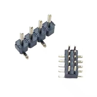 China Single Row 2.54mm Pitch Straight Pin Header with Socket 1*2/3/4/5/6/7/8/10/12/15/20/40P for PCB Application for sale