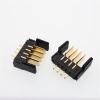 China Blade Battery Holder Connector 180 Degree Straight Plug Gold Plated 3~16pin Male and Female Suitable for Laptop Smart Door Lock for sale