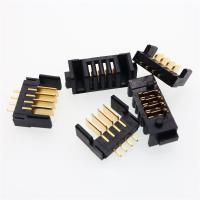 China Blade Battery Holder Connector 180 Degree Straight Plug Gold Plated 3~16pin Male and Female Suitable for Laptop Smart Door Lock for sale