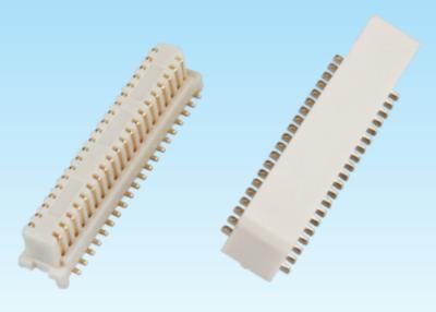 China PIN 10 - 40 Board To Board Connector Single Slots Type Surface Mounting for sale