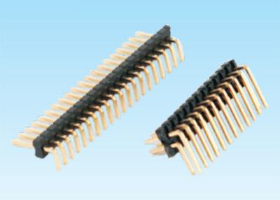 China DIP 90° Type Electrical Cable Connectors 1.27mm Pitch ISO9001 Compliant for sale