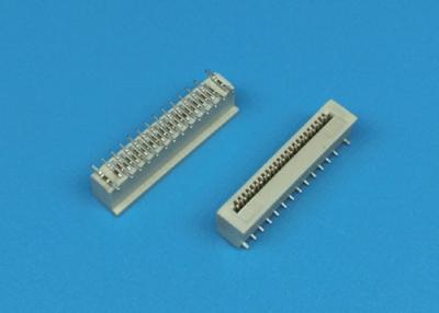 China 6 - 50 Pin SMT FPC Cable Connector 0.5A AC/DC Current Rating For LED Display for sale