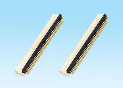 China FPC Cable connector 0.5mm pitch 1.0mm hight back lock ,  4-50 Pin  for Electronic products for sale