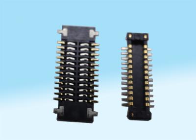 China 50VAC High Voltage Rating Board To Board Connector 0.4mm Pitch AXT624124/BTB410-M40203-SX for sale
