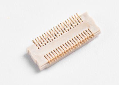 China Male Gender SMT Board To Board Connector 1.0~2.5mm High Single Contact Electronic for sale