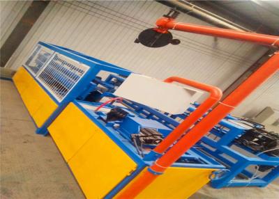 China PVC Plastic Wire Diamond Chain Link Fence Machine Touch Screen Operation for sale