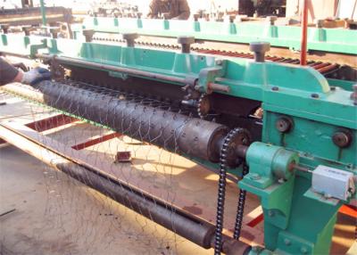 China Inversed Twist Chicken Wire Mesh Weaving Machine 38 Mesh / Min Theoretical Productivity for sale