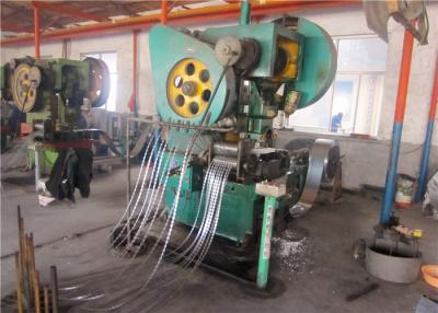 China PLC Control 21 Strips Razor Barbed Wire Punching Machine Energy Efficient for sale