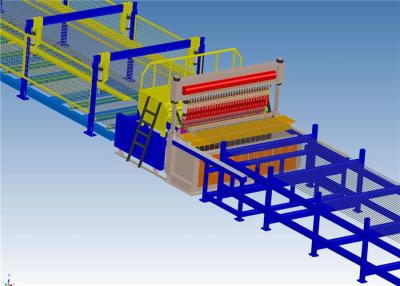 China Pneumatic Air Reinforcing Mesh Welding Machine Fully Automatic for sale