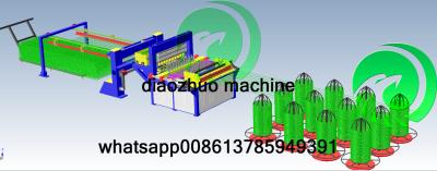 China High Productivity Wire Cage Welding Machine , Chicken Mesh Making Machine for sale