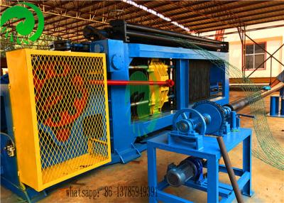 China Heavy Duty Hexagonal Gabion Box Machine , Steel Welding Wire Cage Making Machine for sale