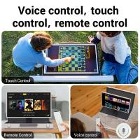 China Touch Screen Portable ELC PackGo 27 Inch Smart Tv Wifi Outdoor Live Briefcase Tv for sale