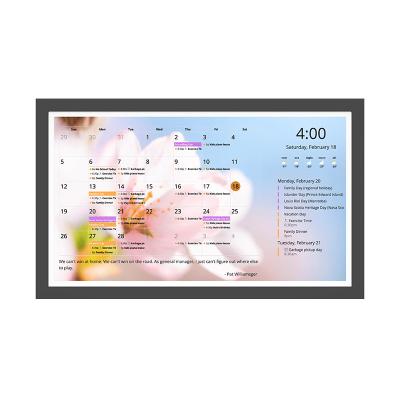 China 32'' Android Tablet WiFi 6 Ultra-narrow Frame For Smart Home Digital Calendar for sale