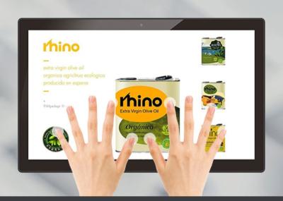 China Black Android Touch Screen Tablet 1920*1080 Resolution With  Full HD LCD Panel for sale