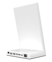 China RK3288 L Shape Desktop Vertical Signage Display With 2GB RAM for sale