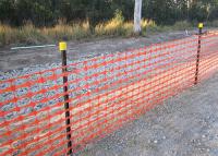 China Civil - Safety Fence / Barrier Fencing Mesh, Orange Safety Fence, PP+UV for sale