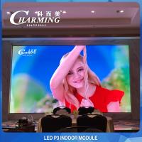 China Crashproof 16 Bit Indoor LED Module P3 Wear Resistant Durable for sale