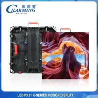 China Practical Rental Indoor Fixed LED Display P3.91 With Rubber Handle for sale