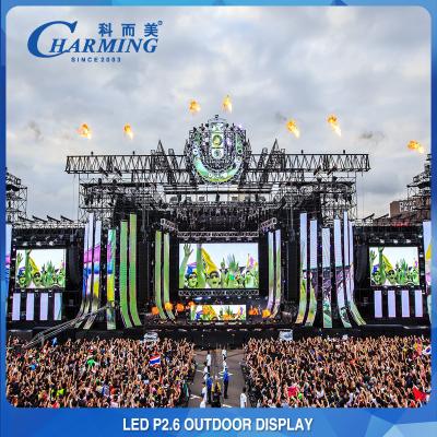 China Seamless Stage Rental LED Video Wall Display P2.6 1920HZ-3840HZ for sale