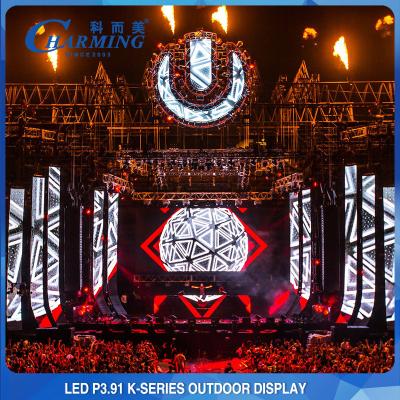 China ROHS Outdoor LED Video Wall Display No Flicker P3.91 P4.81 P2.6 for sale