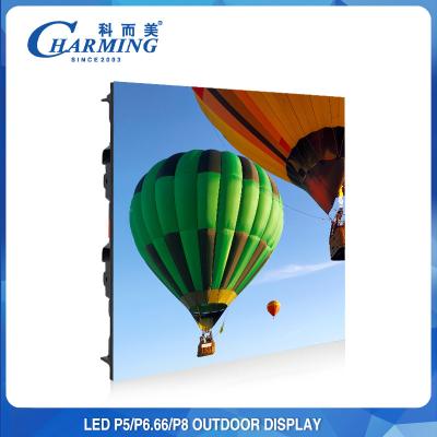 China Charming Advertising Outdoor LED Video Wall Screens 192x192 Ultrathin for sale