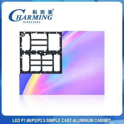 China Crashproof 200W Indoor LED Wall , 4K P2.5 Seamless Fixed LED Screen for sale