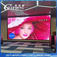 China 256x192 Indoor Fixed LED Display Screen Anti Collision Multiscene for sale