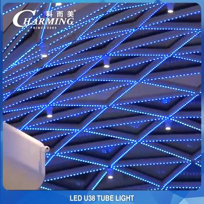 China Waterproof U38 RGB Outdoor LED Tube Light Aluminum Alloy Material for sale