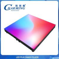 China P3.91 P4.81 Disco LED Dance Floor Multiscene Interactive Durable for sale