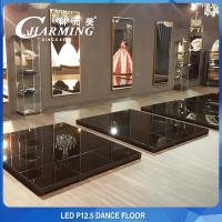 China Temper GlassVideo LED Dance Floor Rental P12.5 Iron Material for sale