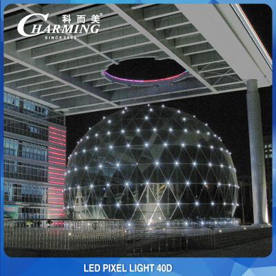 China Multiscene LED Building Facade Lighting Pixel 40mm SMD3535 Practical for sale