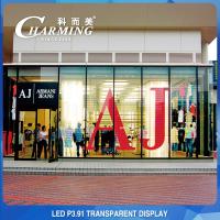 China Pixel Pith P3.91MM Transparent LED Video Wall Display Multipurpose 100x50CM for sale