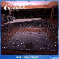 China Pixel Pith P30MM Pixel LED Dance Floor 50x50CM Front Waterproof for sale
