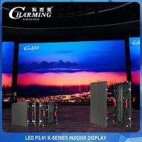 China Practical Rental Indoor Fixed LED Display P3.91 With Rubber Handle for sale