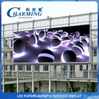 China P4 P5 P8 SMD LED Display Waterproof Giant Advertising Outdoor LED Video Wall for sale