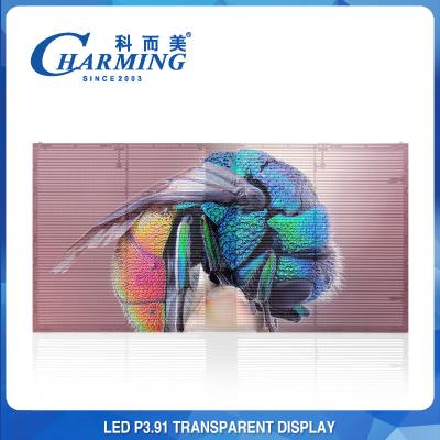China Outdoor Lightweight Transparent P3.91 Indoor LED Screen 1000x500MM for sale